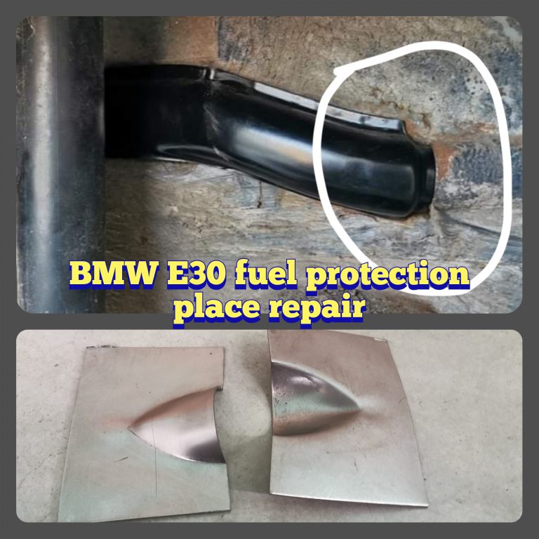 BMW e30 tank ontluchting pijp reparatie set, plaatwerk op de cas ...
